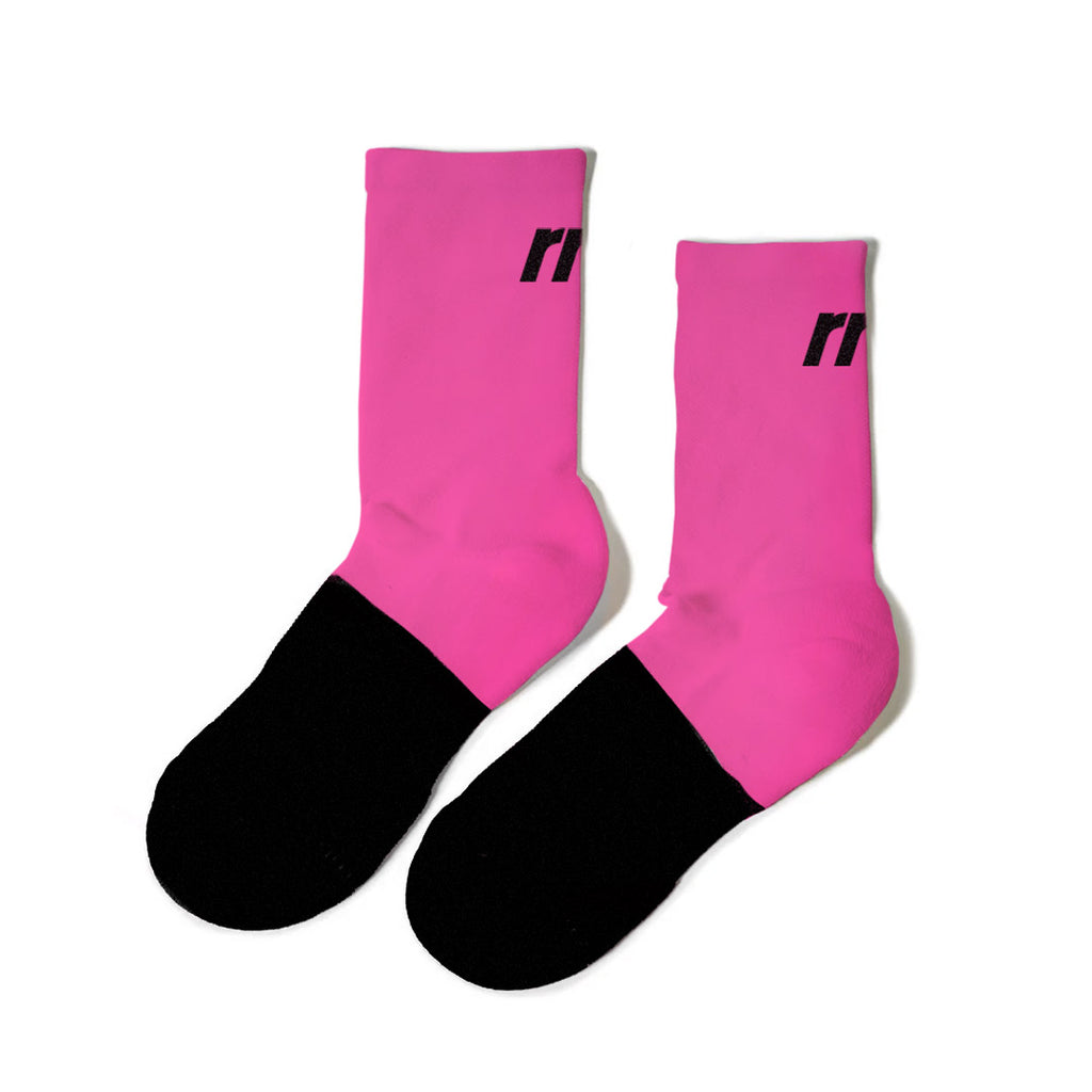 Marathon Crew Sock- Basic Pink – rnnr