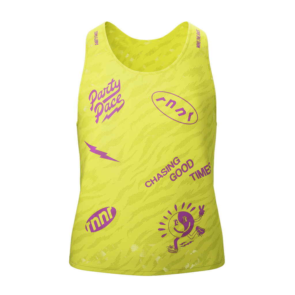 All Out Singlet Men's-Party Pace World Tour – rnnr